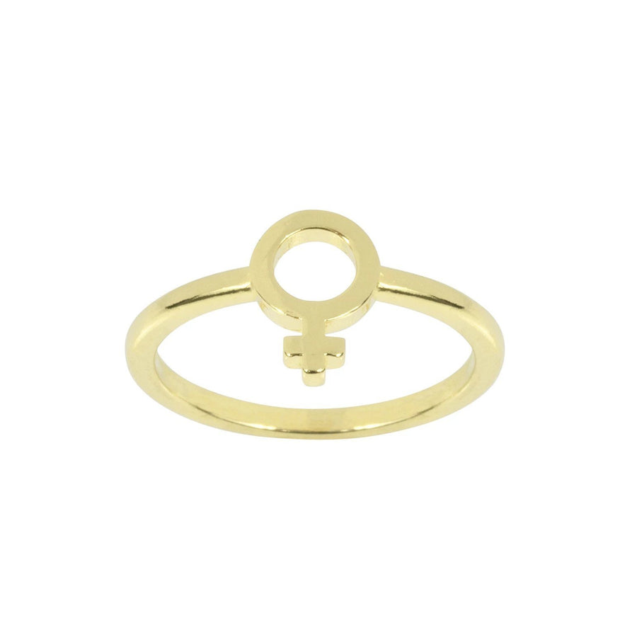 Female Symbol Ring – Katie Dean